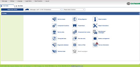 Hella HGS Data – 2 User Login – A1 Diagnostic Solutions