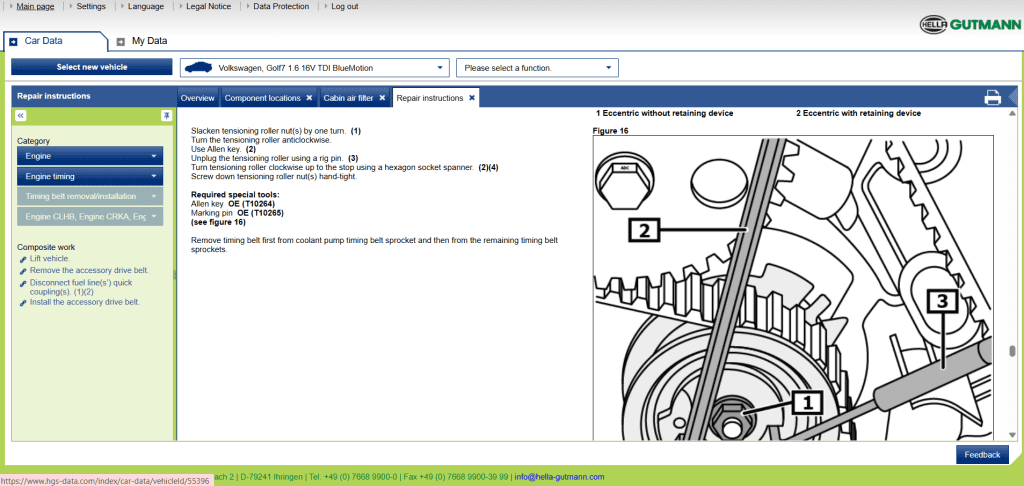 Hella HGS Data – 2 User Login – A1 Diagnostic Solutions
